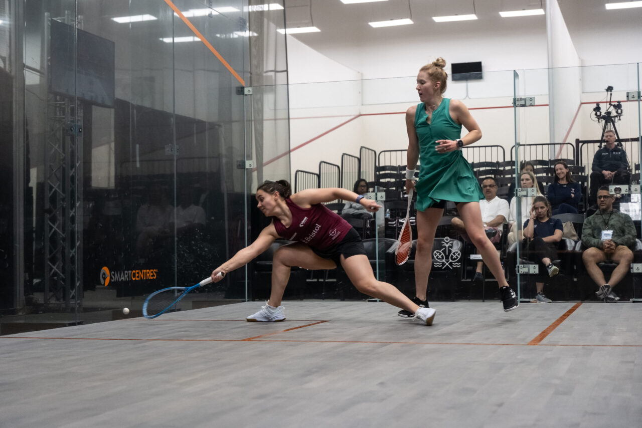 Round 1 – Lucy Beecroft v Danielle Ray - SQUASHTV