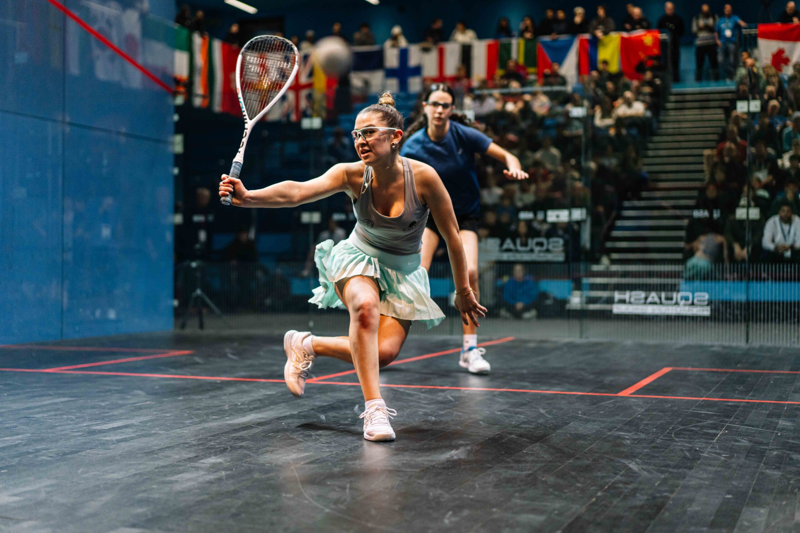 Replay - British Junior Open 2024 - U17 Semi-Final - Lauren Baltayan v ...