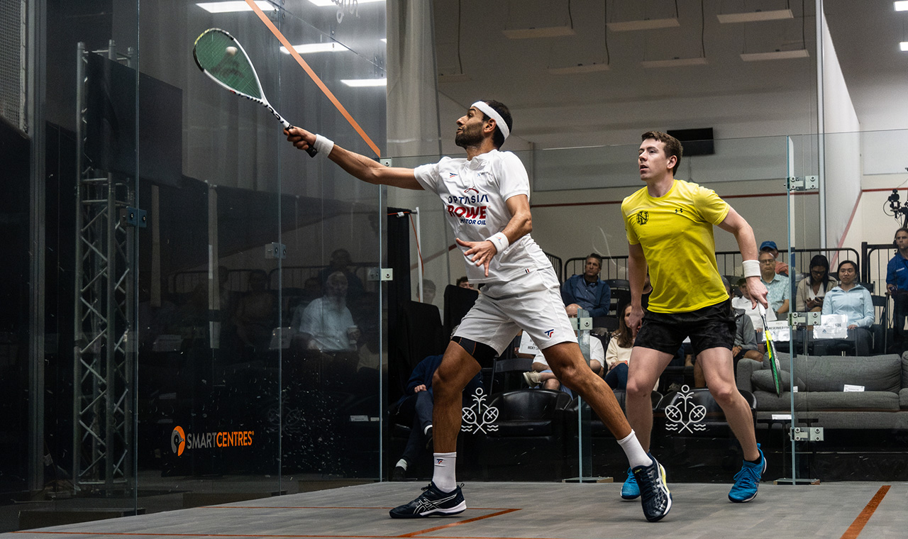 Round 2 – Mohamed Elshorbagy v Nathan Lake - SQUASHTV