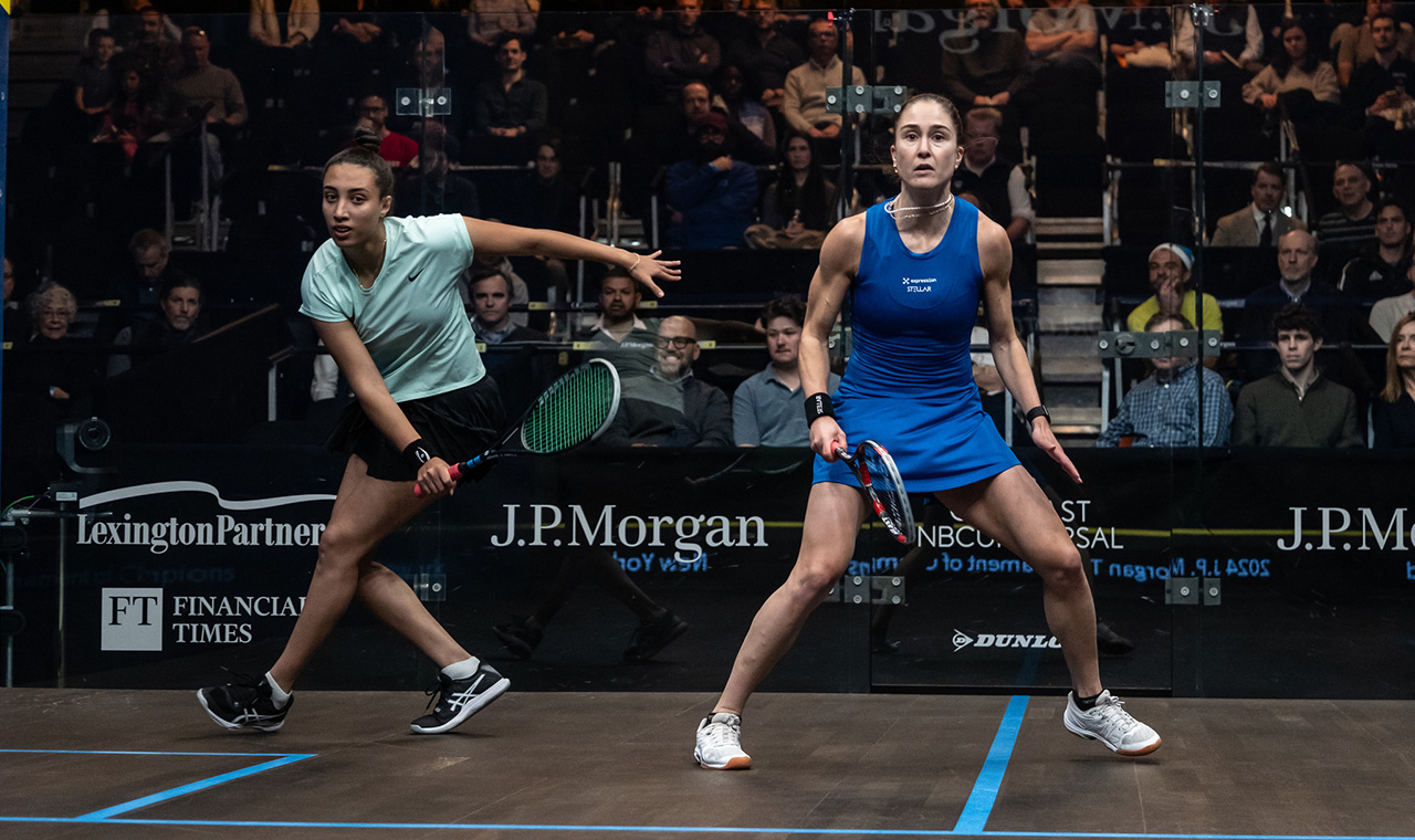 Round 2 – Nele Gilis v Sana Ibrahim - SQUASHTV