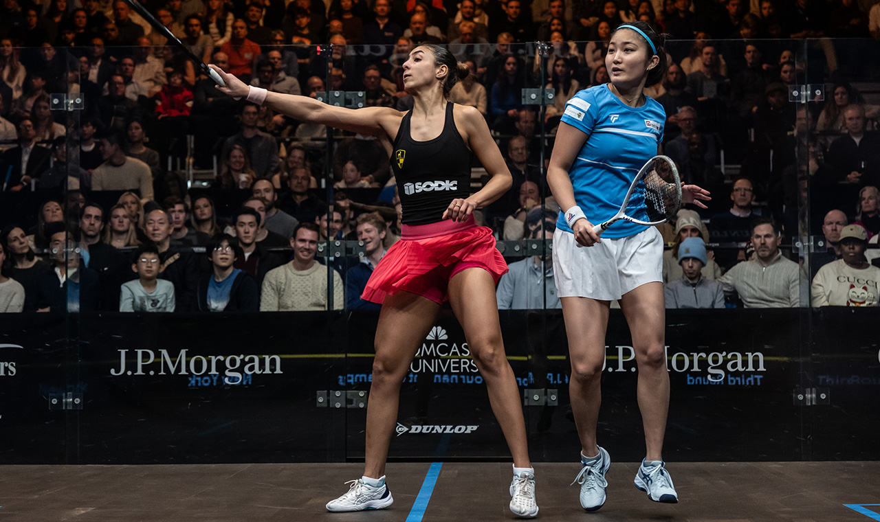 Round 3 – Satomi Watanabe v Hania El Hammamy - SQUASHTV