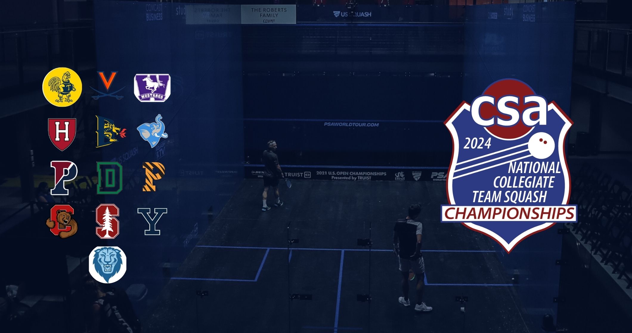 CSA College Teams 2024 - SQUASHTV