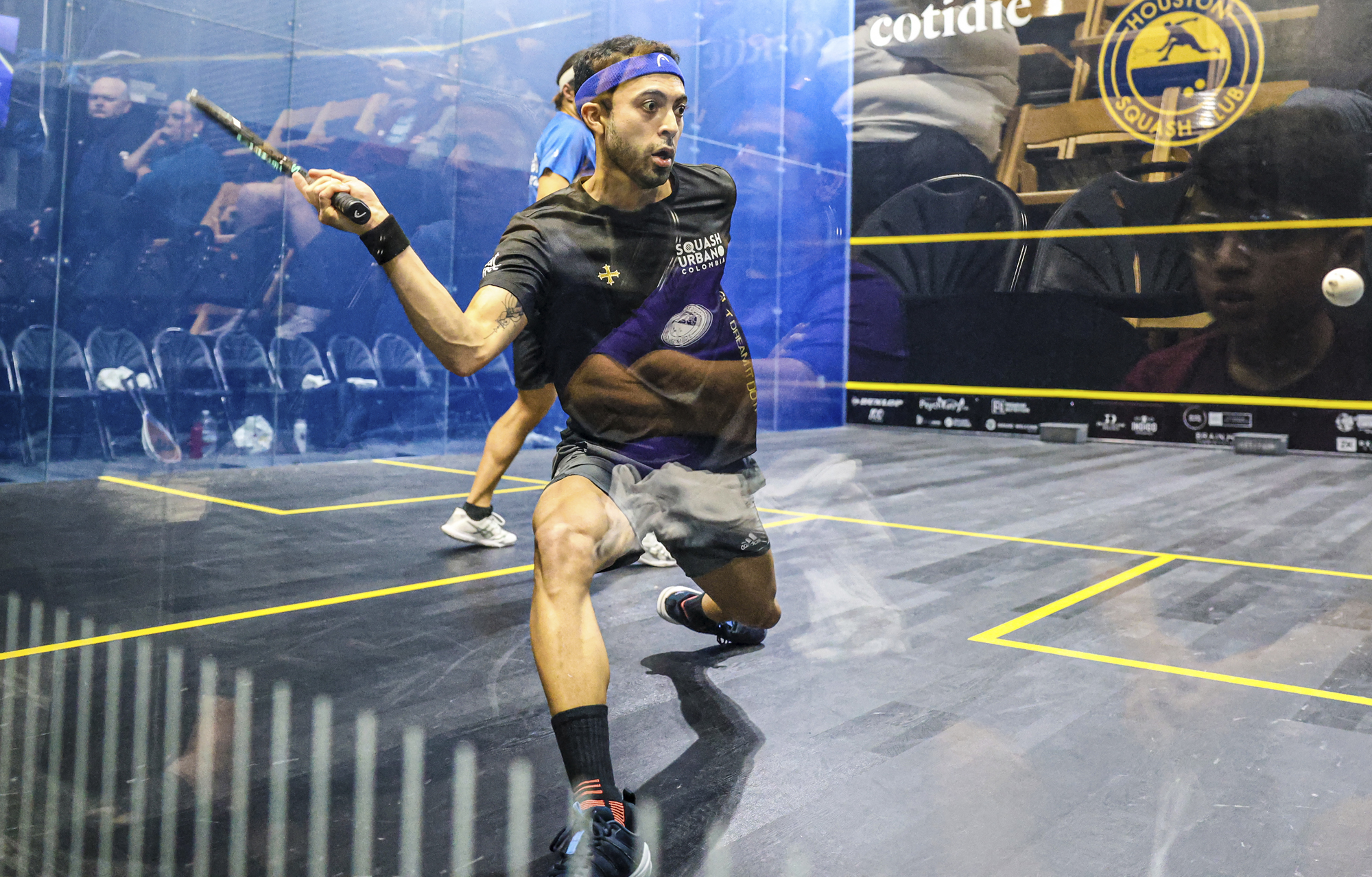 Round 1 – Juan Camilo Vargas v David Baillargeon - SQUASHTV