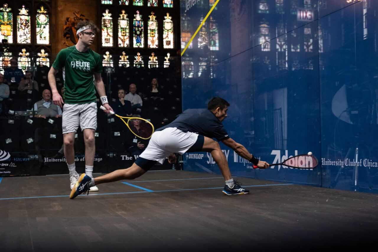 Round 1 – Saurav Ghosal v Timothy Brownell - SQUASHTV