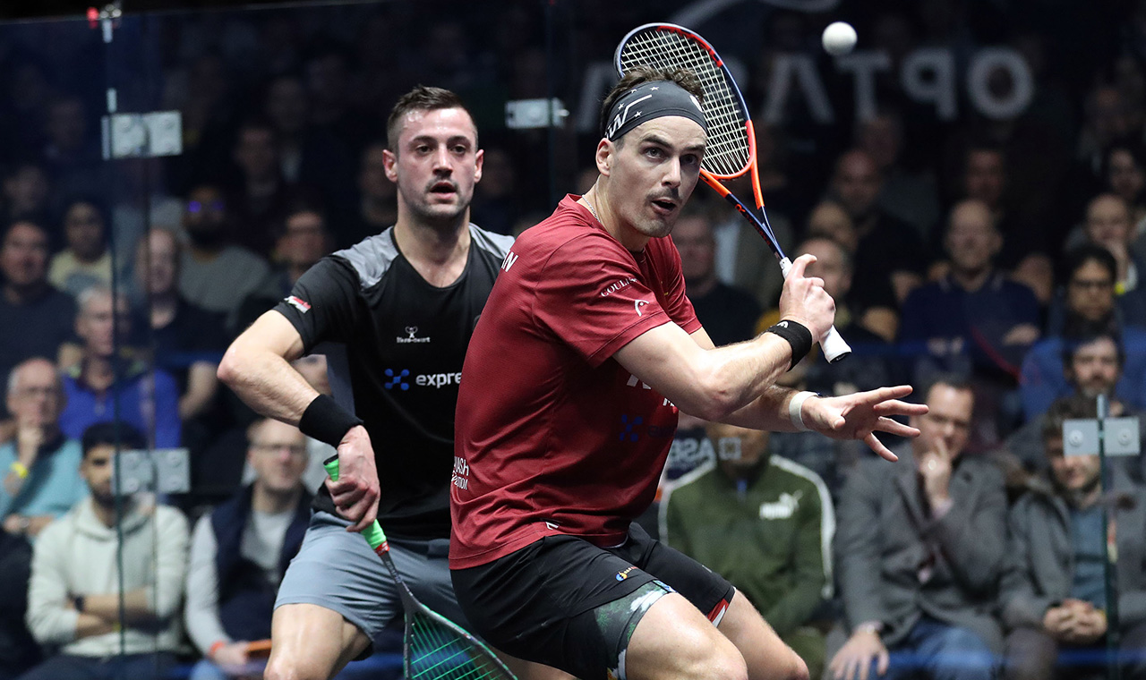 Quarter Final – Baptiste Masotti v Paul Coll - SQUASHTV