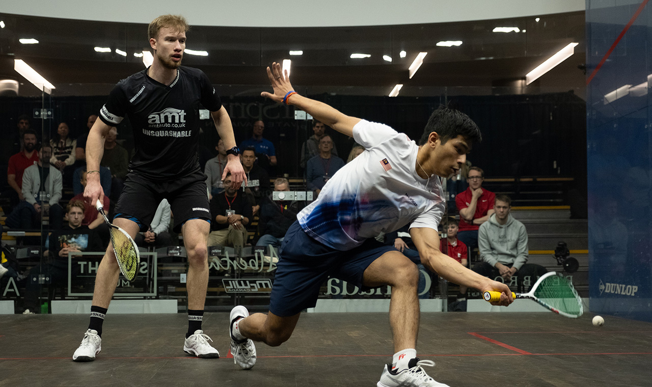 Round 1 – Sanjay Jeeva v Yannick Wilhelmi - SQUASHTV