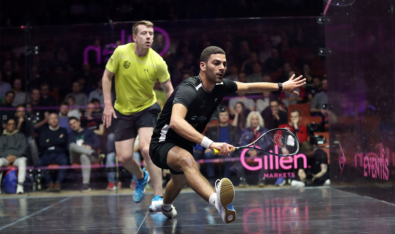 Round 2 – Aly Abou Eleinen v Nathan Lake - SQUASHTV