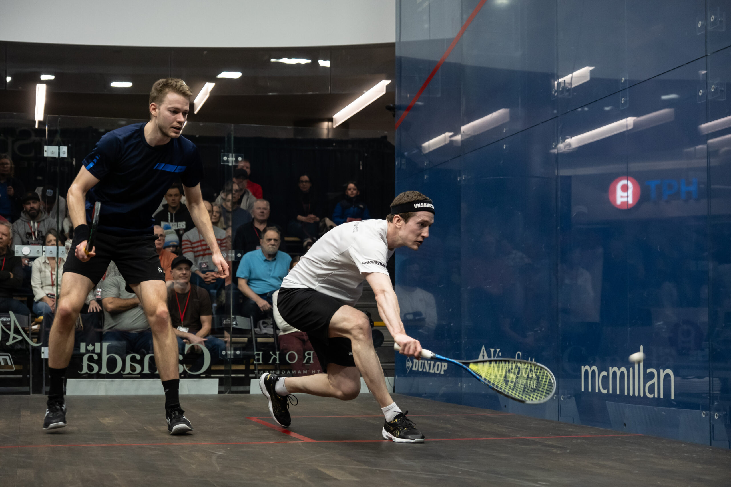 Round 1 – Joseph White v Todd Harrity - SQUASHTV