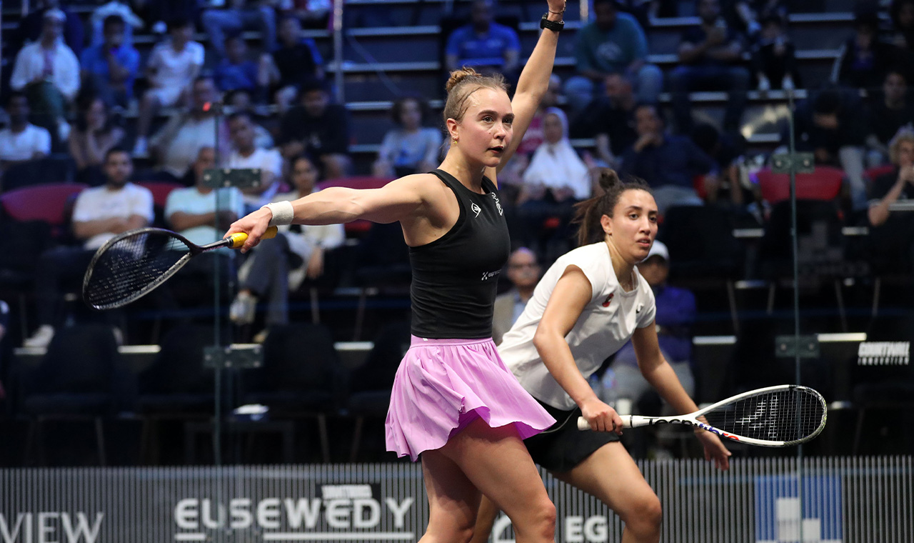 Round 2 – Tinne Gilis v Sana Ibrahim - SQUASHTV