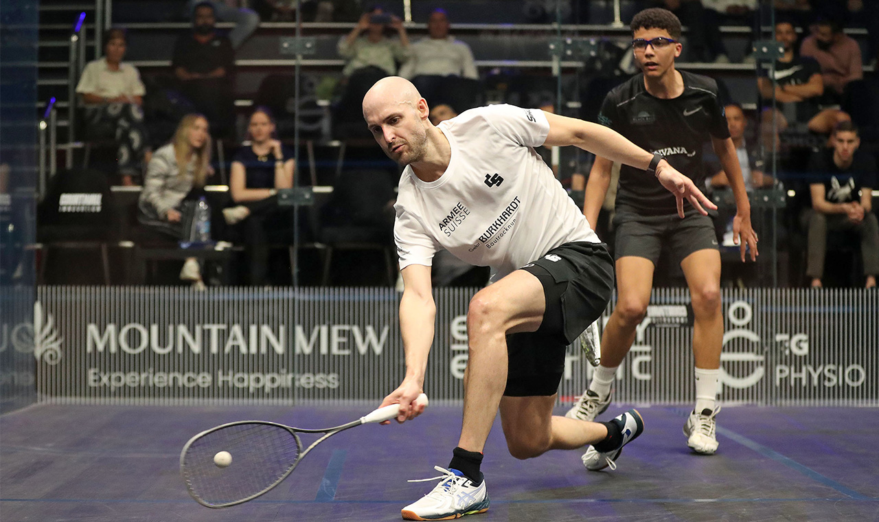 Round 1 – Nicolas Mueller v Aly Ezzat - SQUASHTV