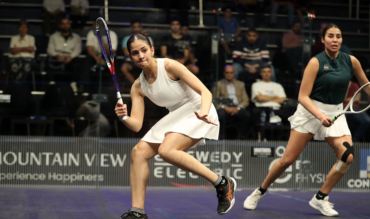 Round 1 – Mariam Metwally v Nour Ramy - SQUASHTV
