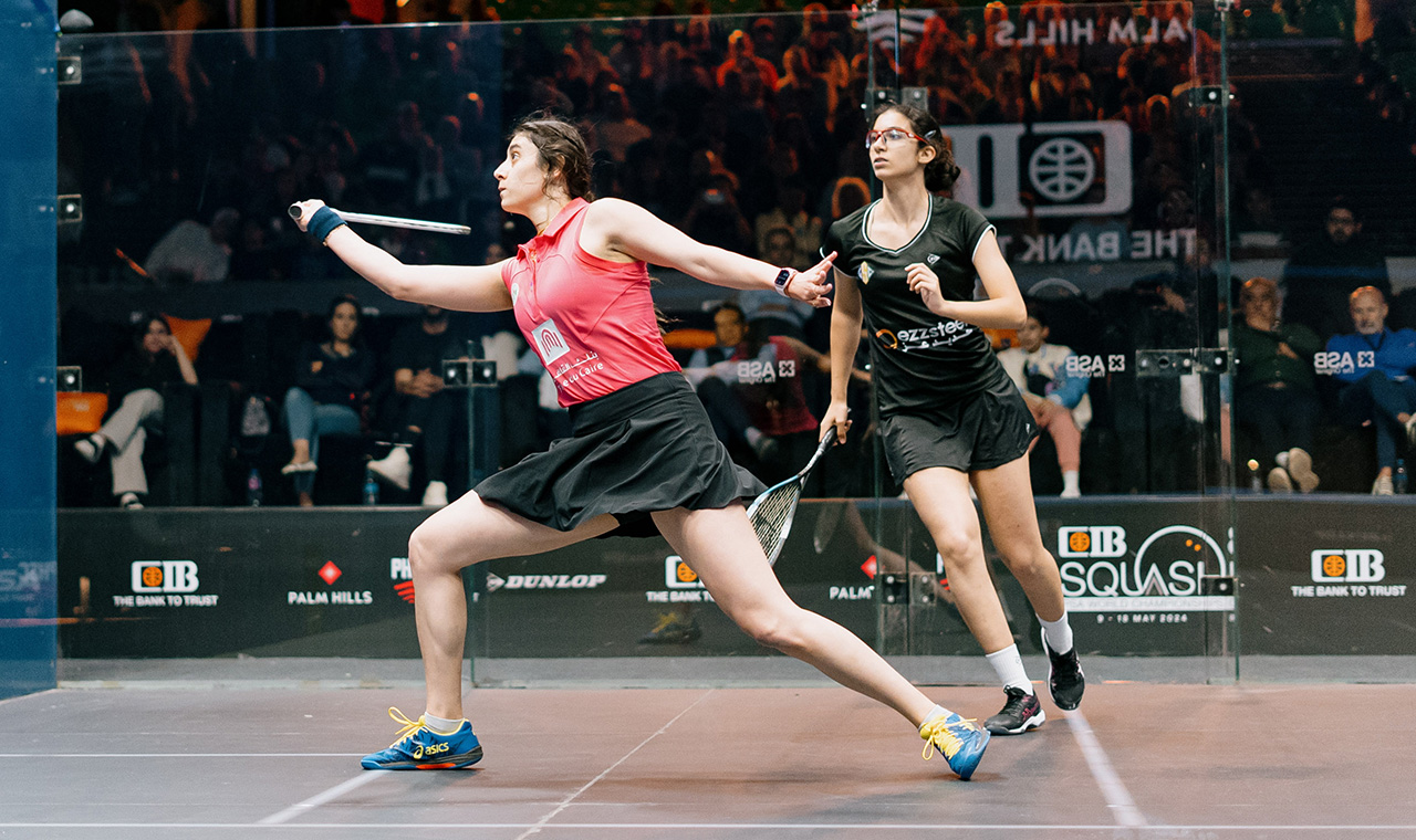 Round 3 – Nour Elsherbini vs Amina Orfi - SQUASHTV