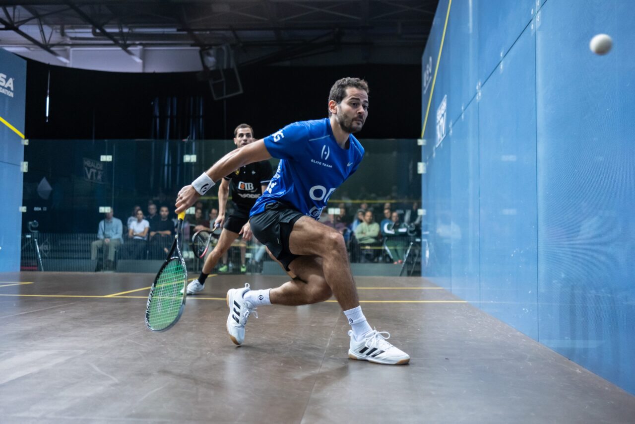 Round 1 - Ali Farag v Karim Abdel Gawad - SQUASHTV