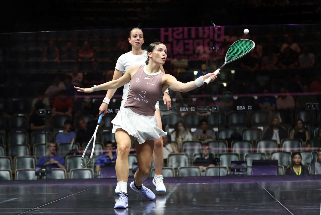 Round 1 - Marie Stephan v Jasmine Hutton - SQUASHTV