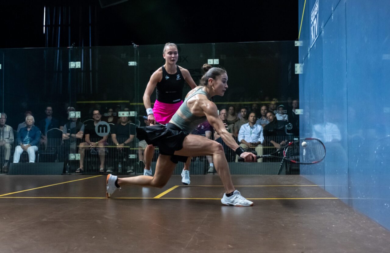 Round 2 - Nele Gilis v Tinne Gilis - SQUASHTV
