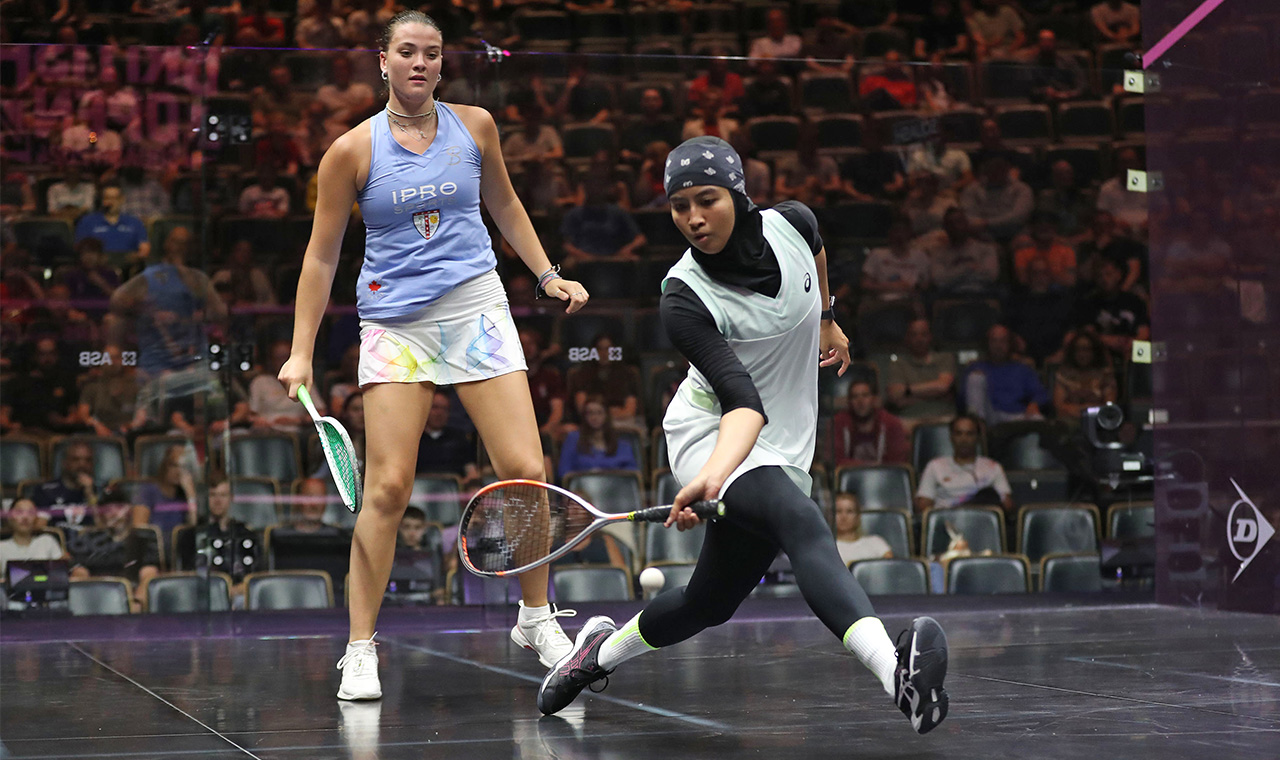Round 1 – Aifa Azman v Torrie Malik - SQUASHTV
