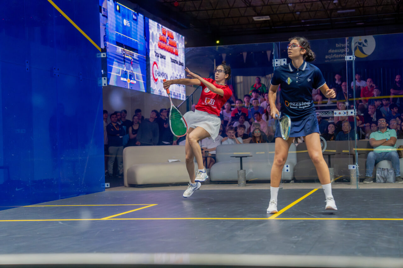 Quarter Final - Amina Orfi v Nour Megahed - SQUASHTV