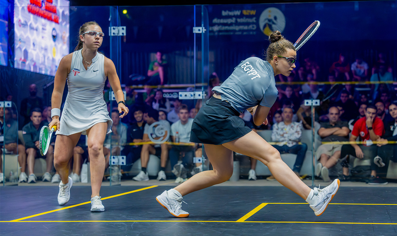 Quarter Final – Caroline Fouts v Jana Galal - SQUASHTV