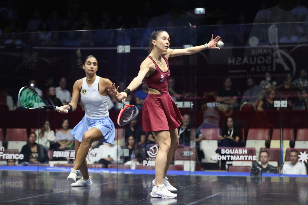 Quarter Finals - Rowan Elaraby v Nele Gilis - SQUASHTV