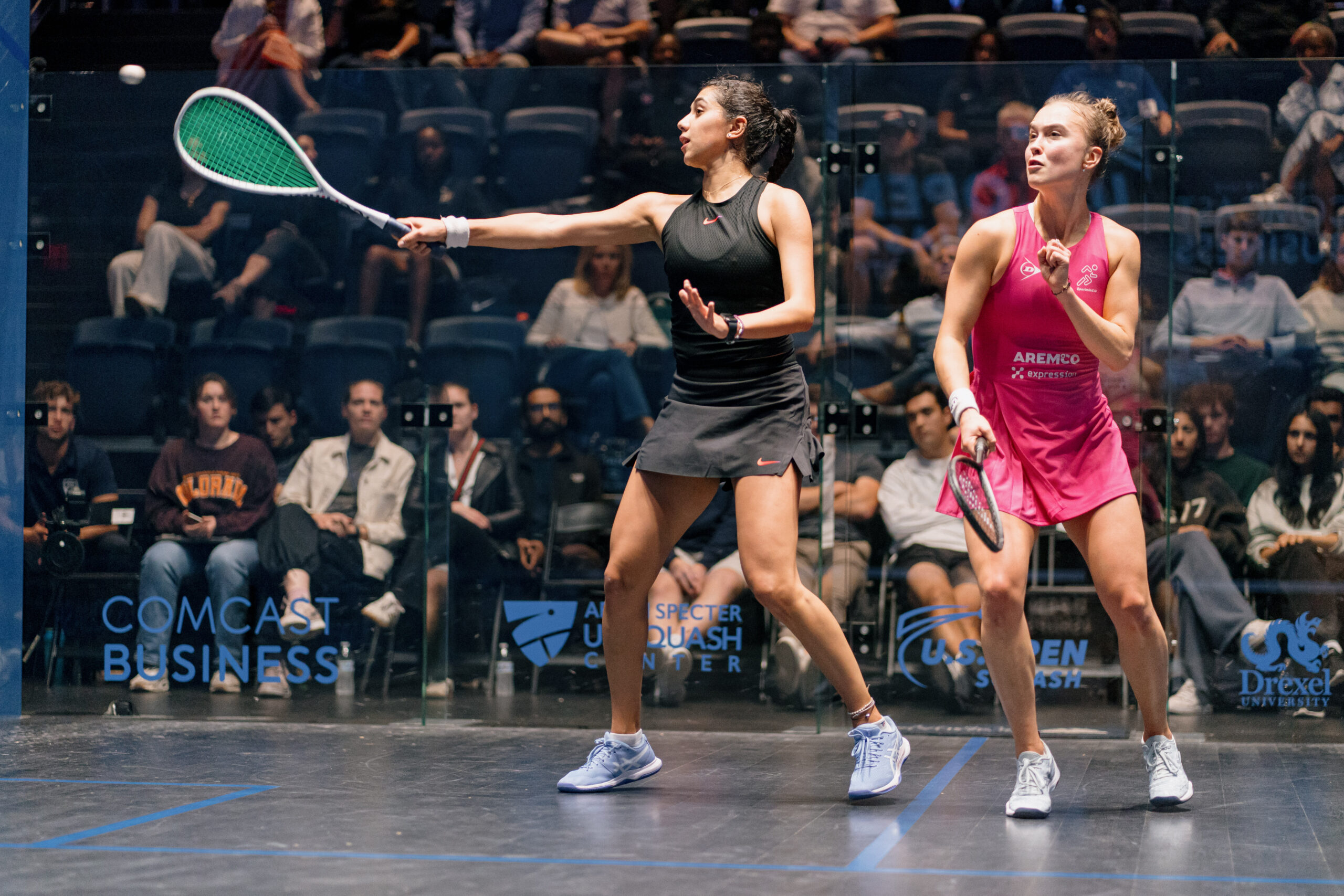 Round 2 - Malak Khafagy v Tinne Gilis - SQUASHTV