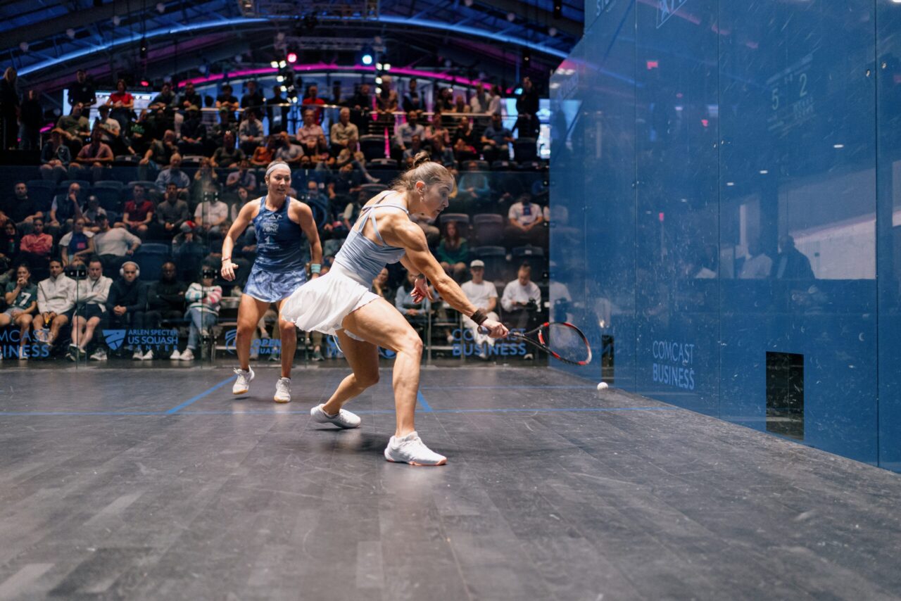 Round 1 - Nele Coll v Amanda Sobhy - SQUASHTV