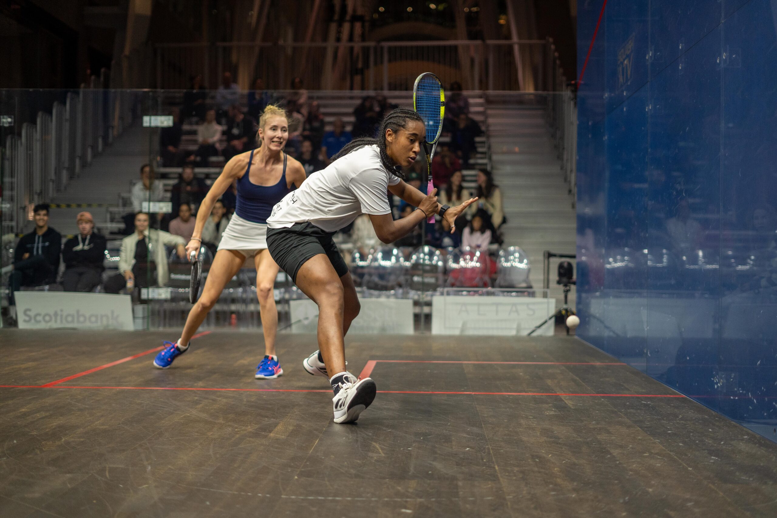 Round 1 – Saran Nghiem v Emilia Soini - SQUASHTV